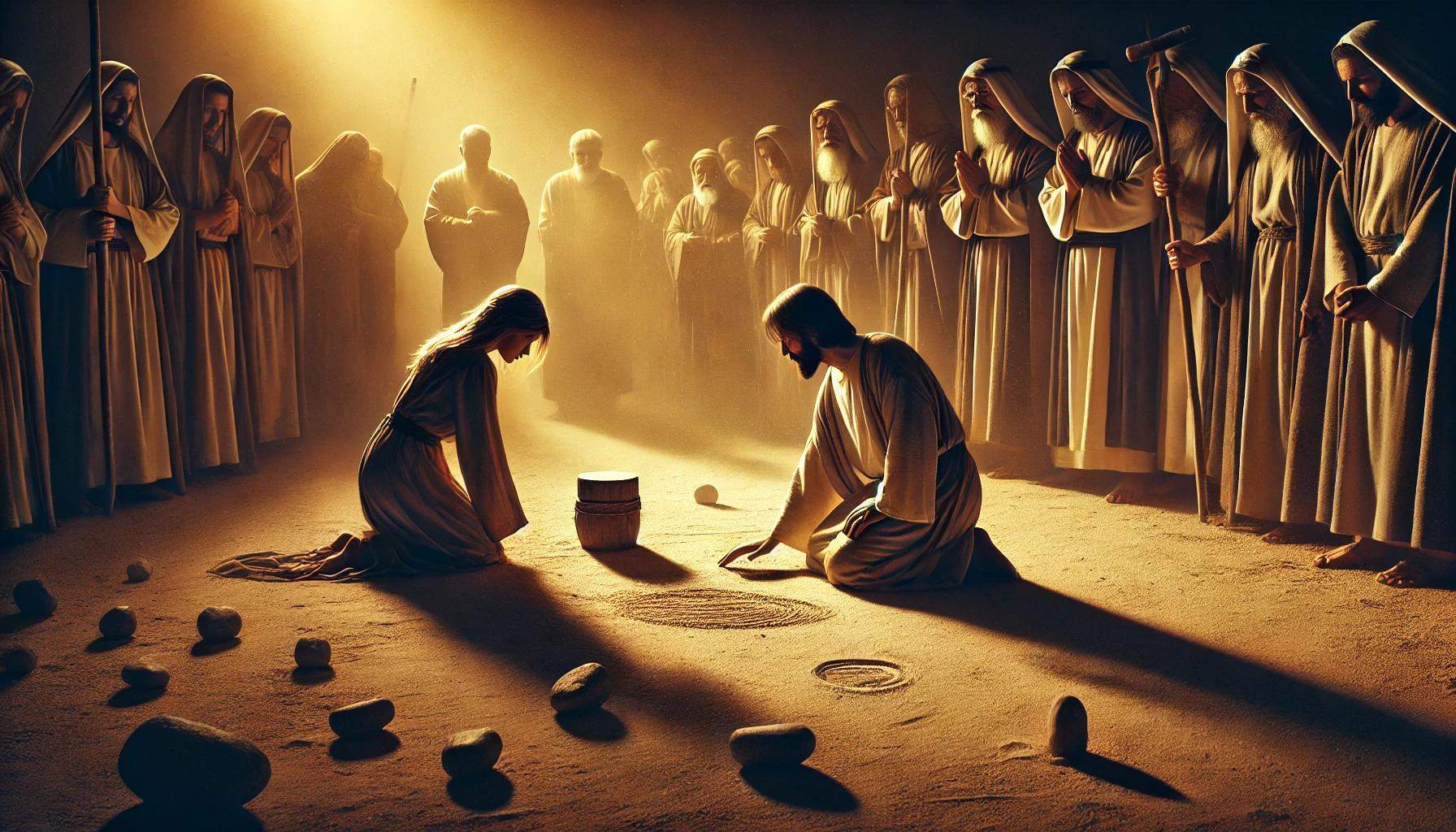 The Silent Rebellion: What Jesus Wrote in the Sand & Why It Still ...